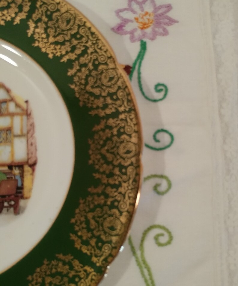 Royal Falcon Ware Old Coach House Woolhampton Giftware Plate | Etsy