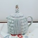 Stunning Sadler Ye Daintee Lady Crinoline Lady Teapot in Blue With Hand ...
