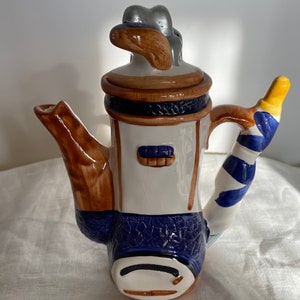 Golf Bag Figural Teapot, by Cardinal, Inc.; Vintage Teapot, Figural ...