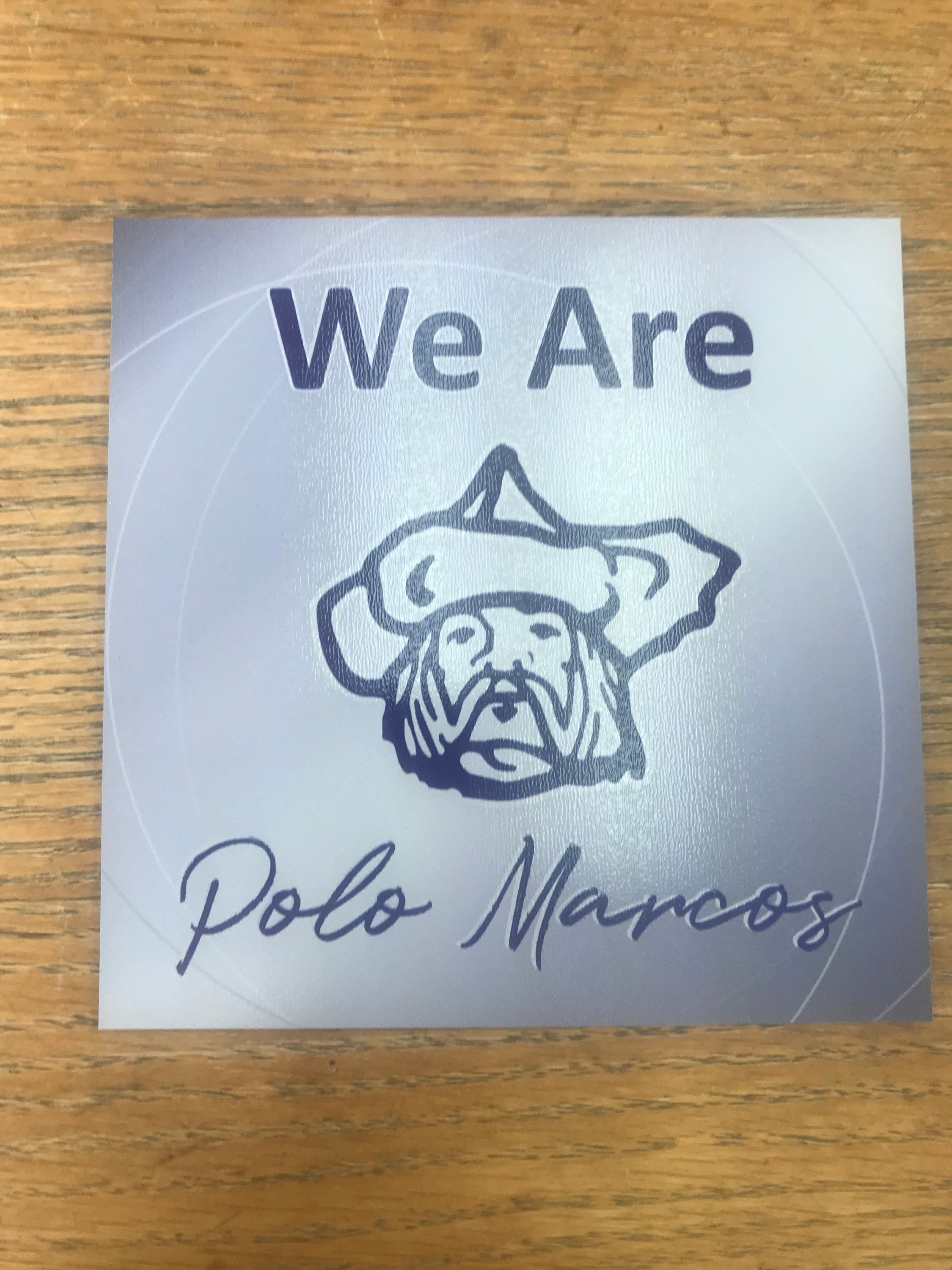 Your Pride for the Polo Marcos Deserves A Sign - Etsy