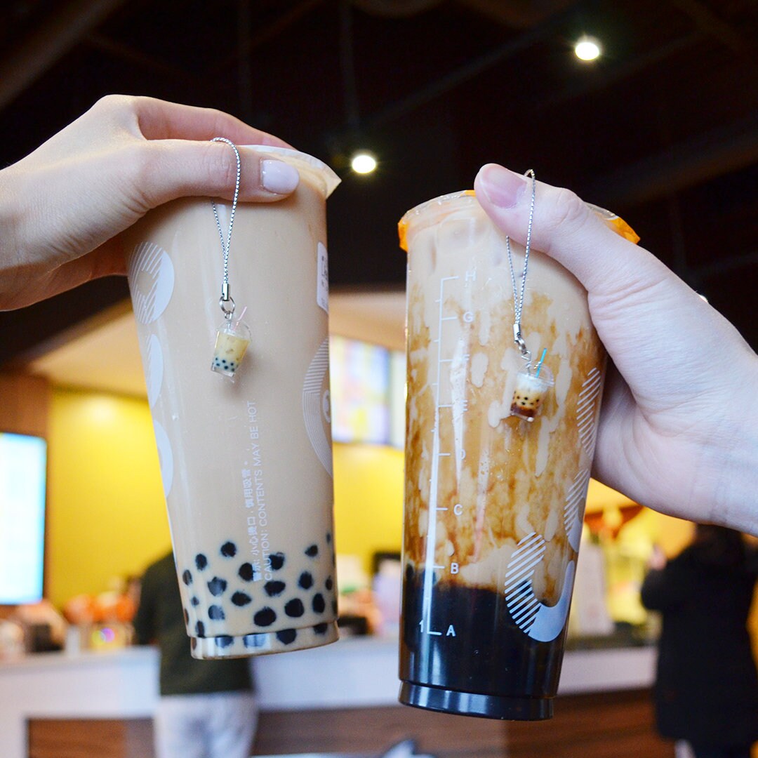 Mini Drink Boba Bubble Tea Keychain - Etsy Canada