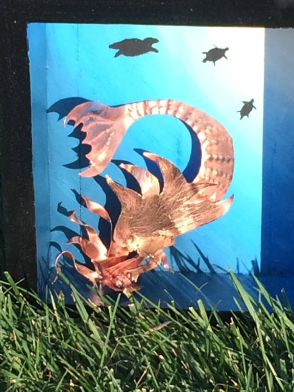 Custom, Hand Crafted Copper Mermaid - Etsy