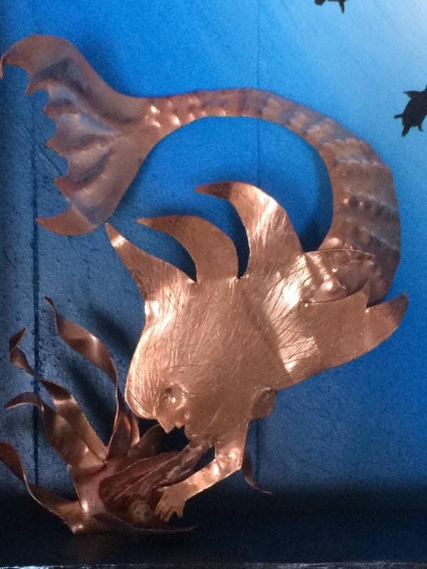 Custom, Hand Crafted Copper Mermaid - Etsy Ireland