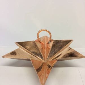 6 Pointed Copper Tree Topper: Hand Crafted Custom Made - Etsy