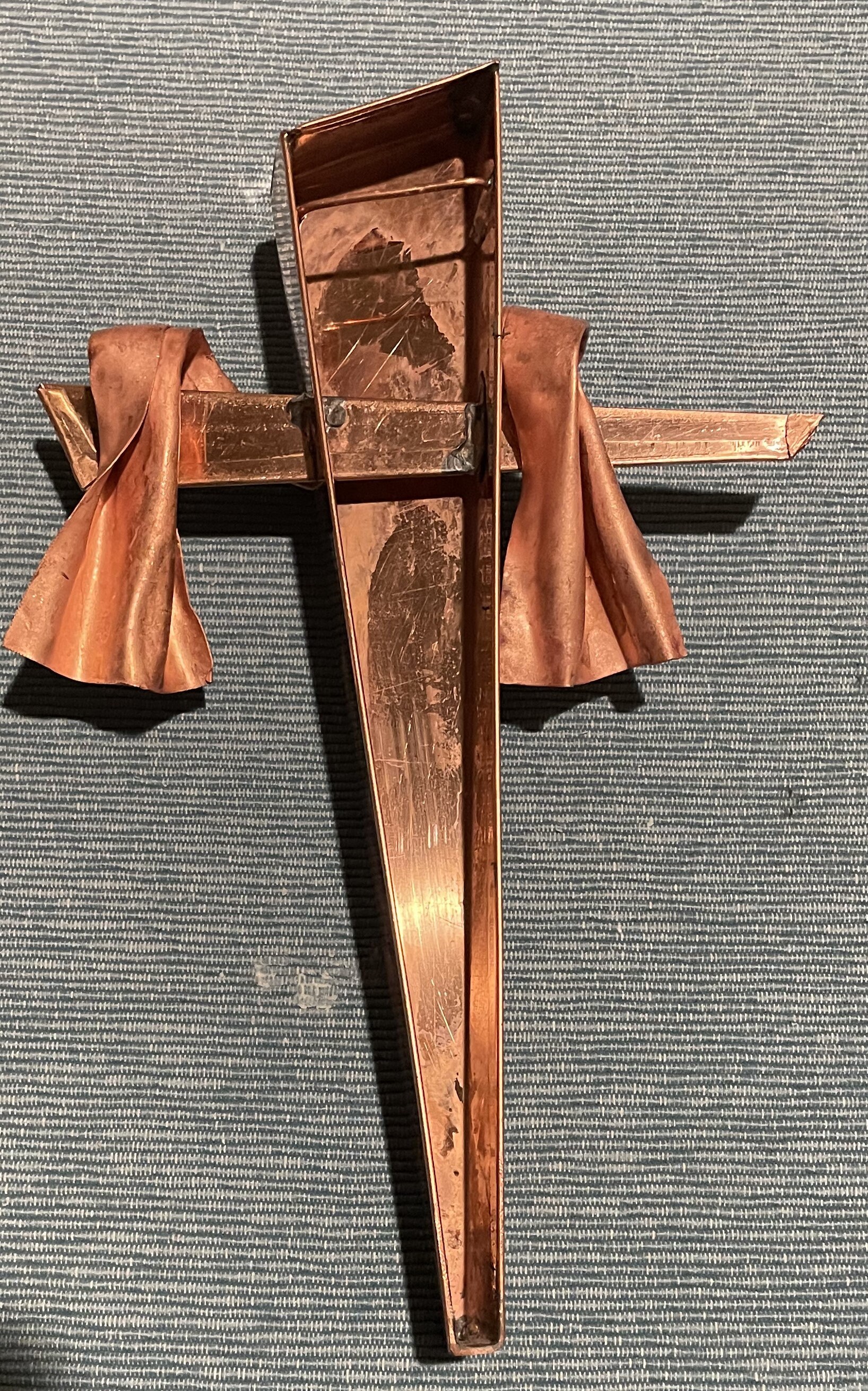 Custom Hand-crafted Copper Cross - Etsy
