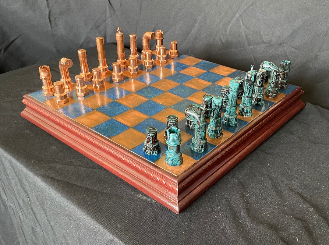 Ice Blue Copper Set - Etsy