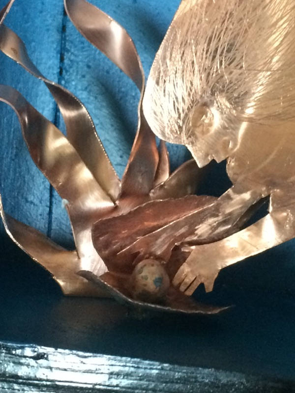 Custom Hand Crafted Copper Mermaid - Etsy