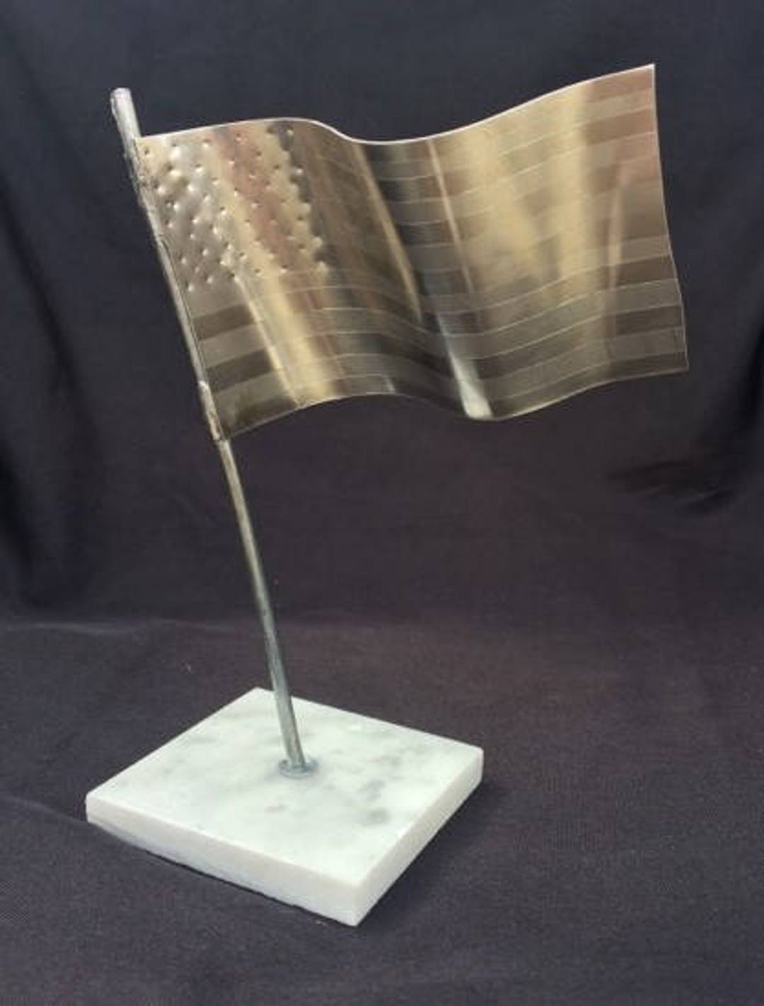 Stainless Steel American Flag - Etsy