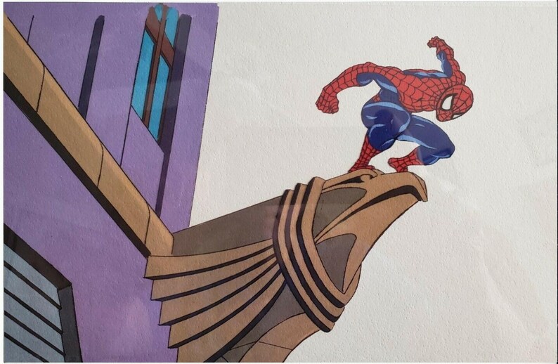 Spider-man Animated Series 1994 Fox Cartoon Animation Cels - Etsy