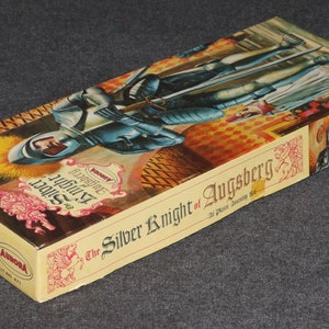 Aurora Model Built up 1973 Silver Knight of Augsberg Polk 1963 UK USA ...