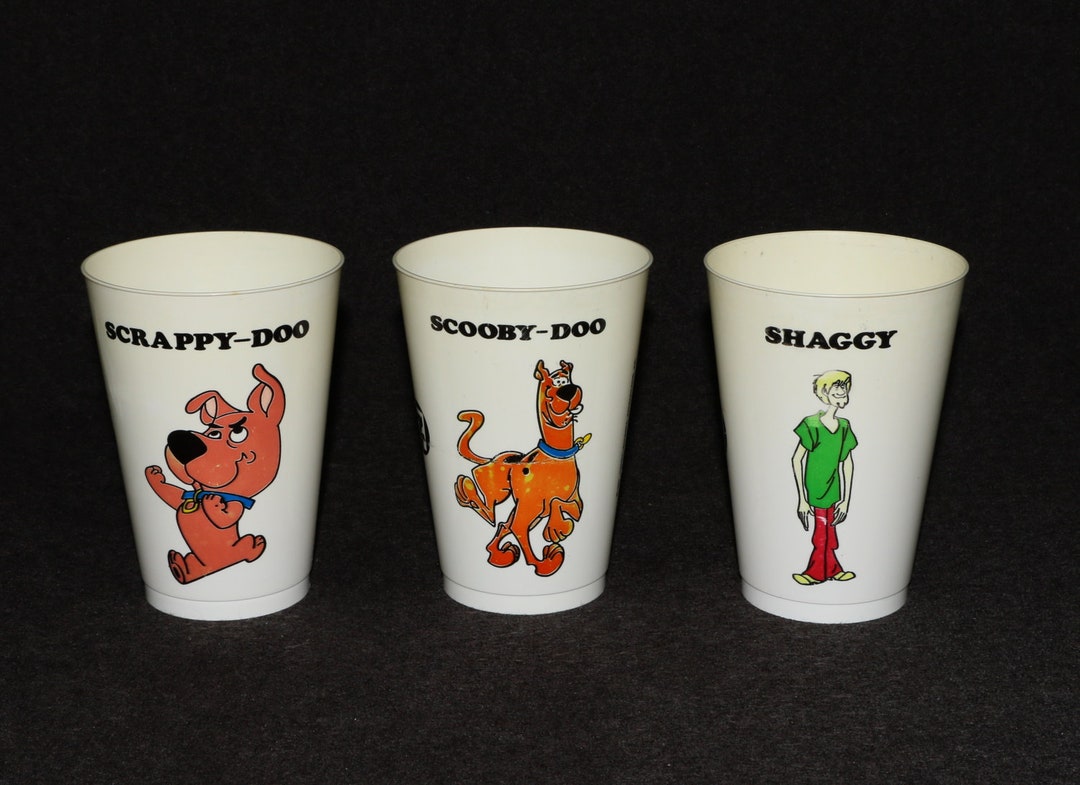 Hanna Barbera Scooby Doo 7-eleven 7-11 Slurpee Cups 1981 Tumblers ...