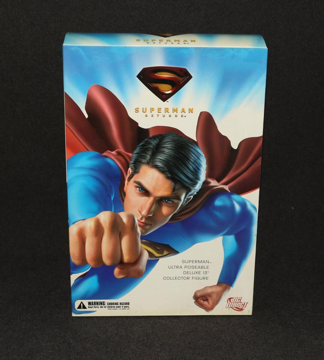 DC Direct Superman Returns Ultra Poseable Deluxe 13" Collector's ...