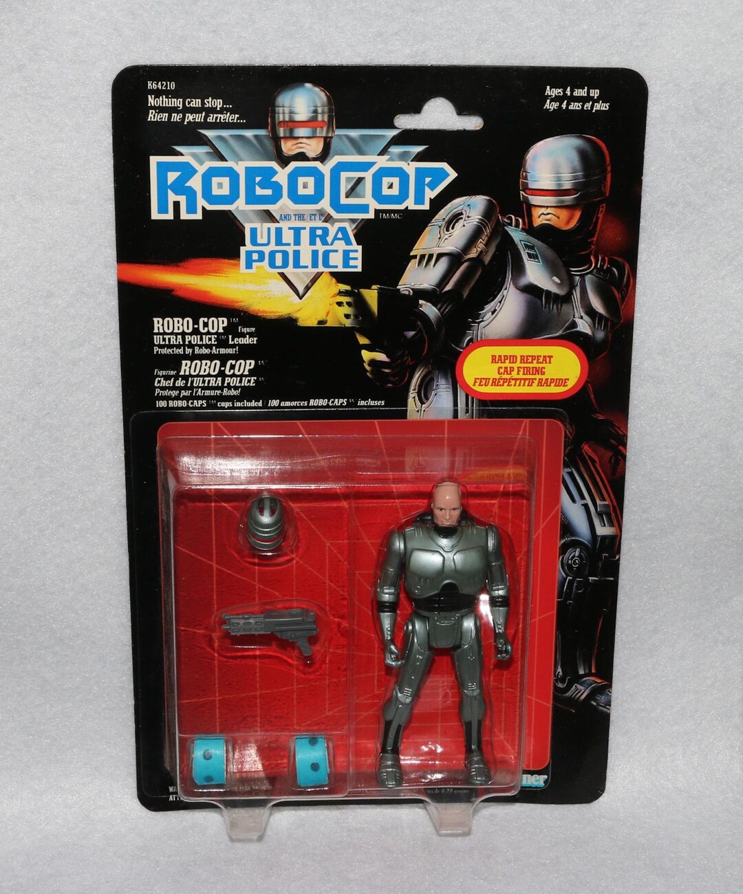 Robocop 1988 Kenner Series 1 Ultra Police Robocop Leader 64210 Canada ...