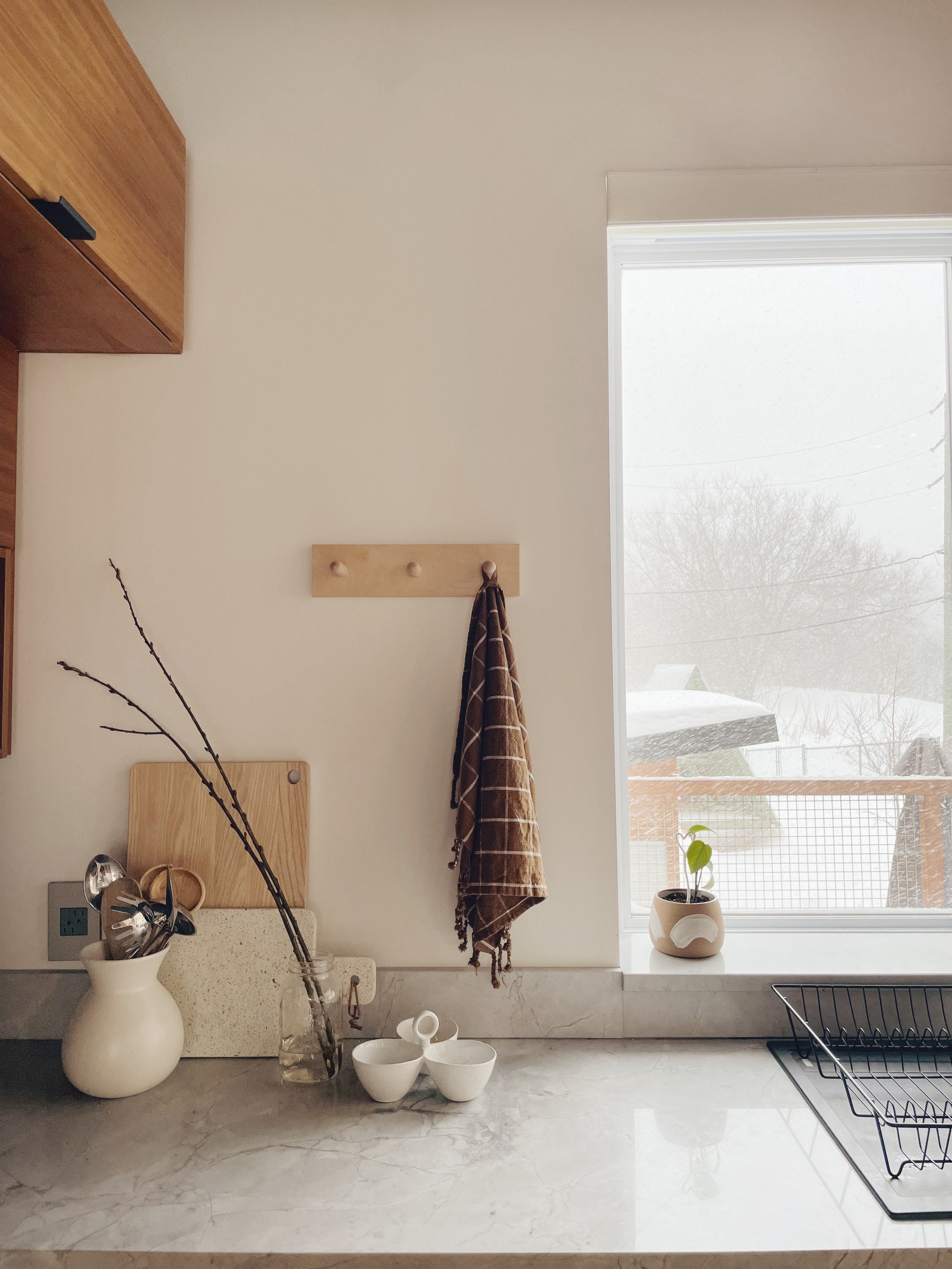 Modern Peg Rail 3 Peg Wall Rack Wall Hook Entryway Shaker - Etsy