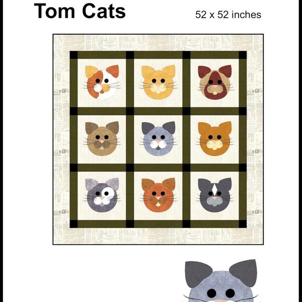 FatCatPattern - Etsy