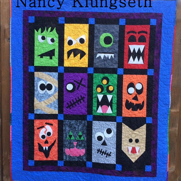 Monster Quilt - Etsy