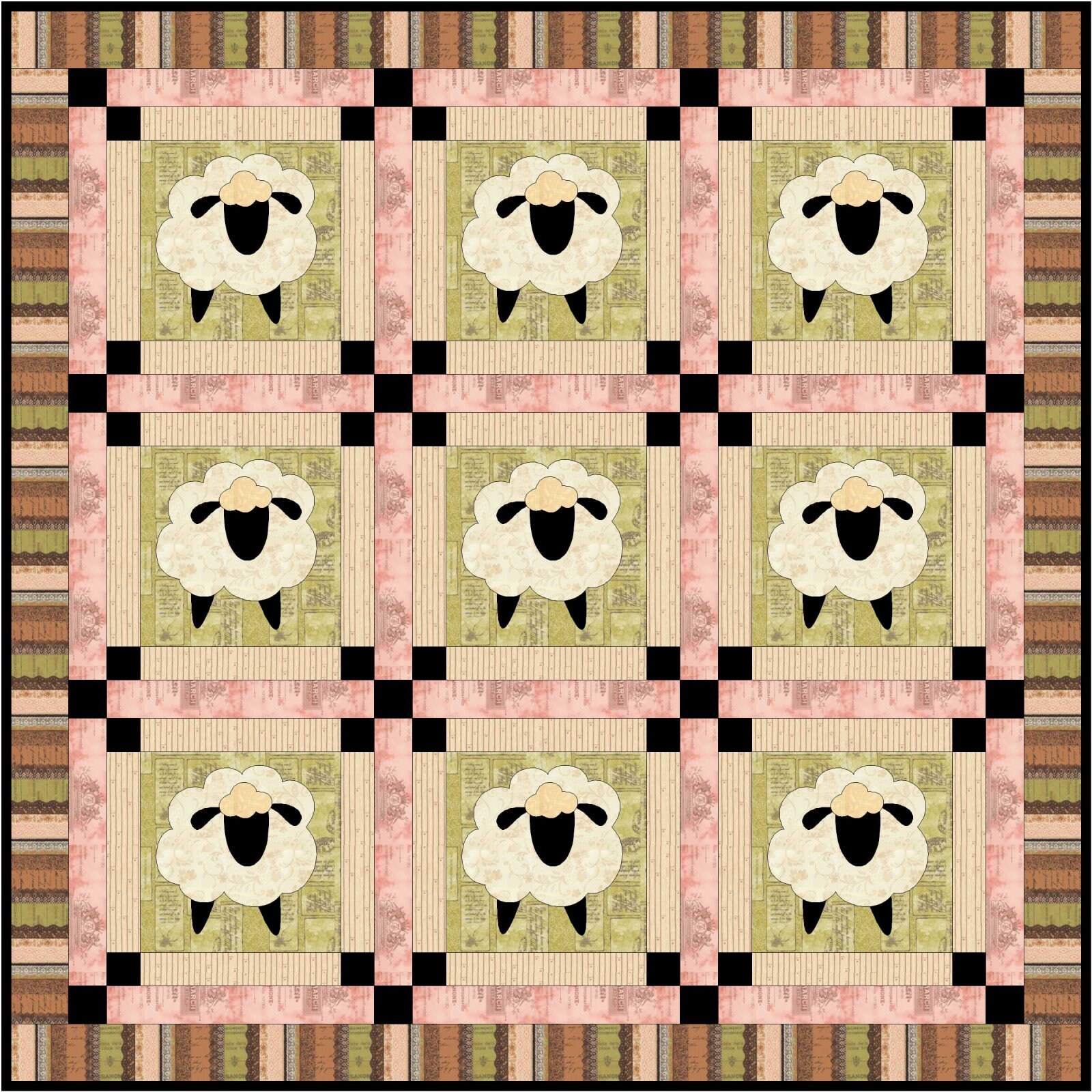 FCP-015 Baa Baa digital Pattern - Etsy