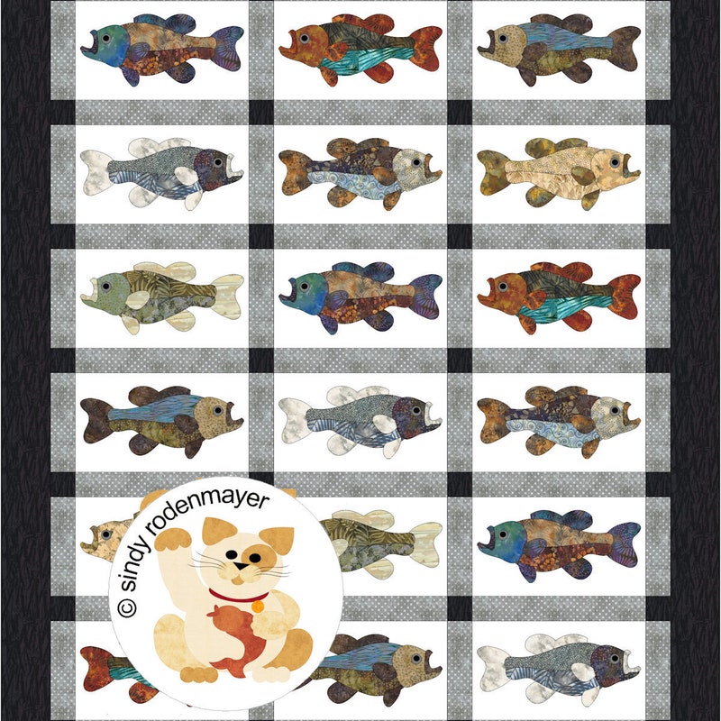 Fish Quilt Patterns - Etsy