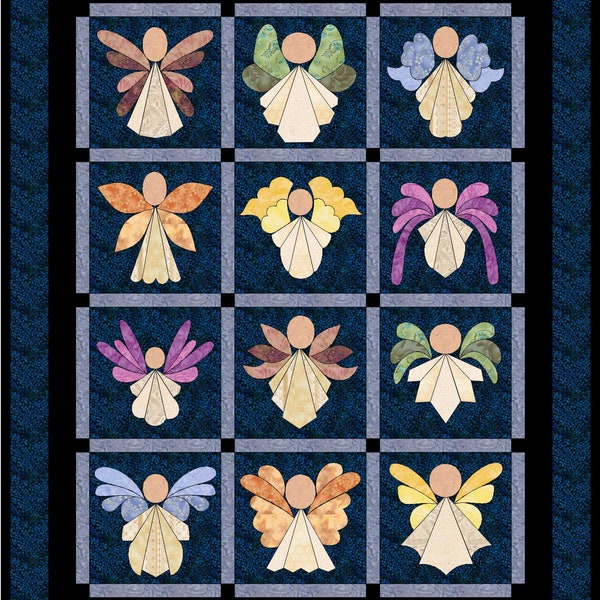 Angel Quilt Pattern - Etsy
