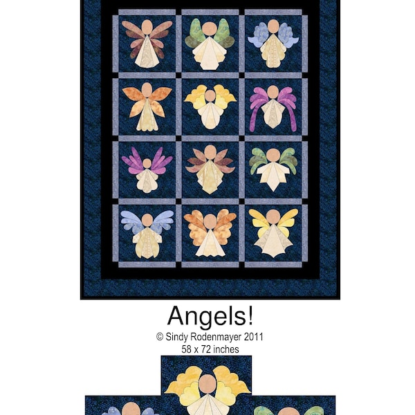 Angel Quilt Pattern - Etsy