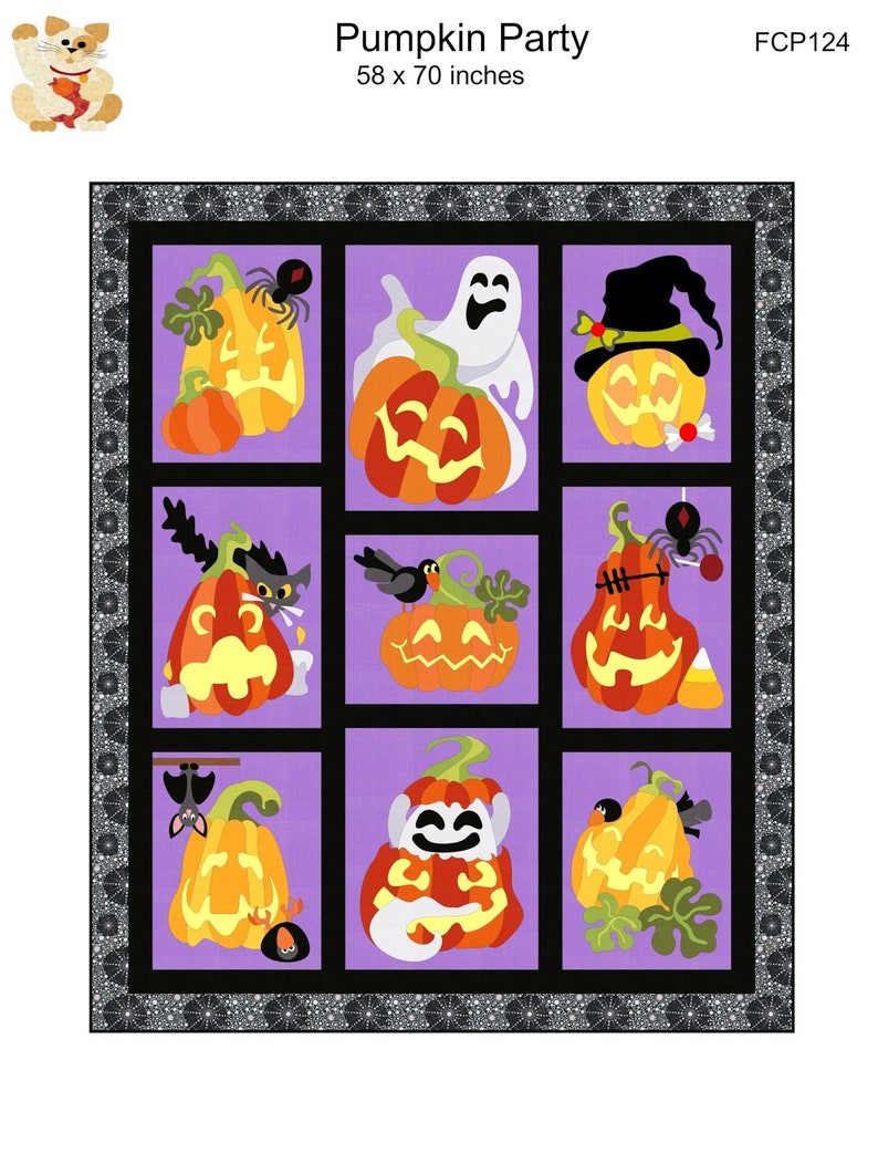 FCP-124 Pumpkin Party digital Download - Etsy