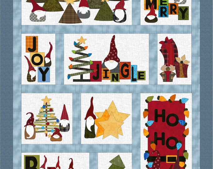 FCP-008 All Aboard digital Pattern a Fusible Applique Quilt - Etsy