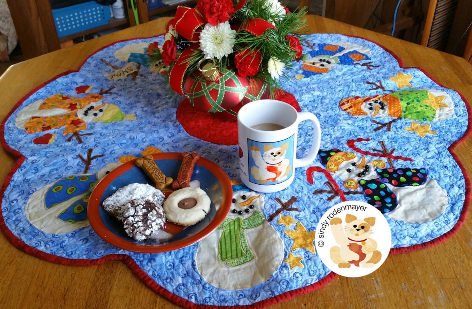 FCP-032 Flakey Friends digital Patterna Fusible Applique | Etsy