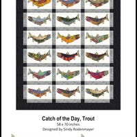 Trout Quilt - Etsy