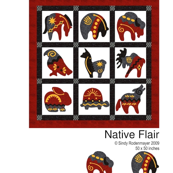 Native American Quilt Pattern - Etsy