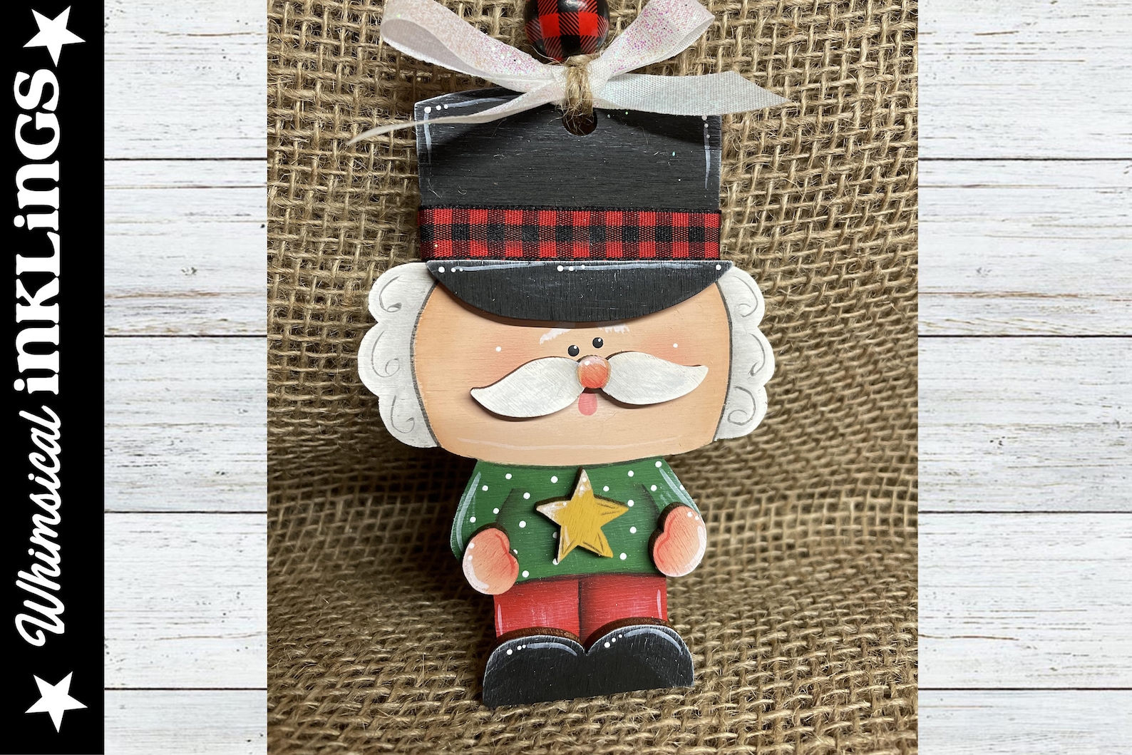 Little Nutcracker SVG| Laser Cut Nutcracker Ornament| Glowforge ...