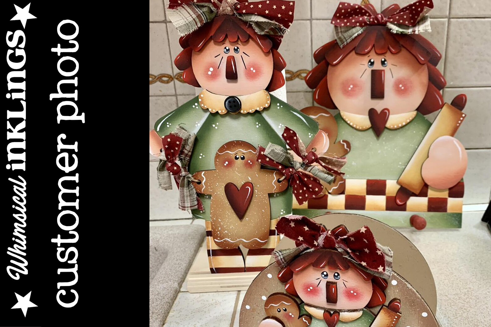 Gingerbread Annie SVG| Prim Annie SVG| Raggedy Annie Hanger| Glow Forge ...