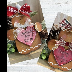 Little Ginger Ornament| Christmas SVG| Laser Cut Christmas Gingerbread ...