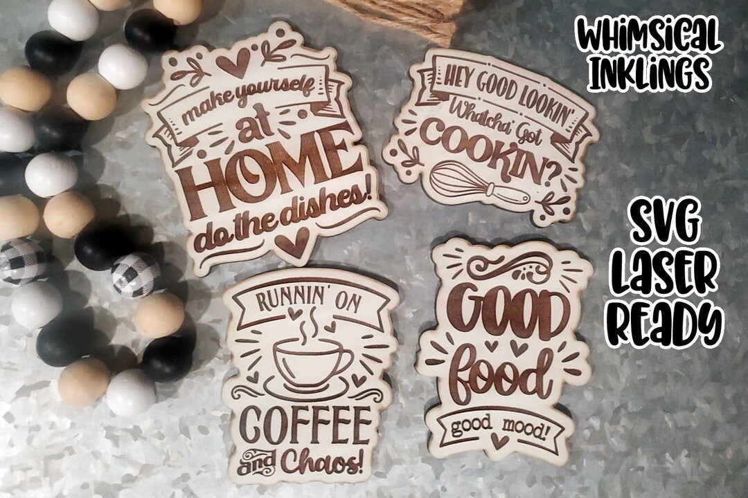 Fridge Fun Magnet SVG Collection| Magnet SVG| Laser Cut Farmhouse| Glow ...