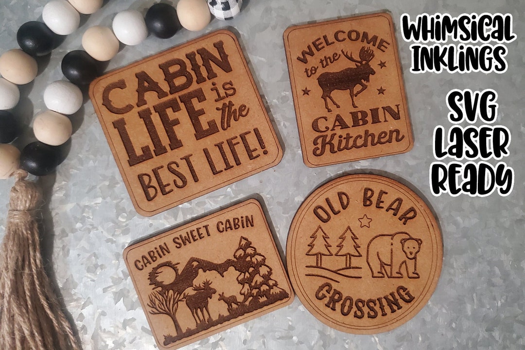 Cabin Fun Kitchen Magnet SVG Collection| Chicken SVG| Laser Cut Magnet ...