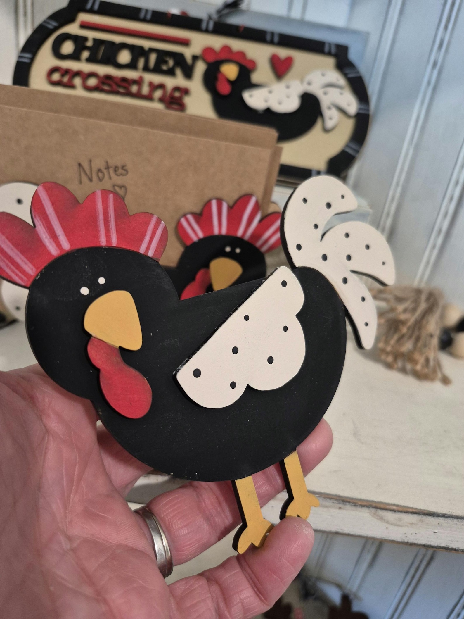 Chicken Crossing Laser SVG Set| Chicken SVG| Laser Cut Chicken| Glow ...