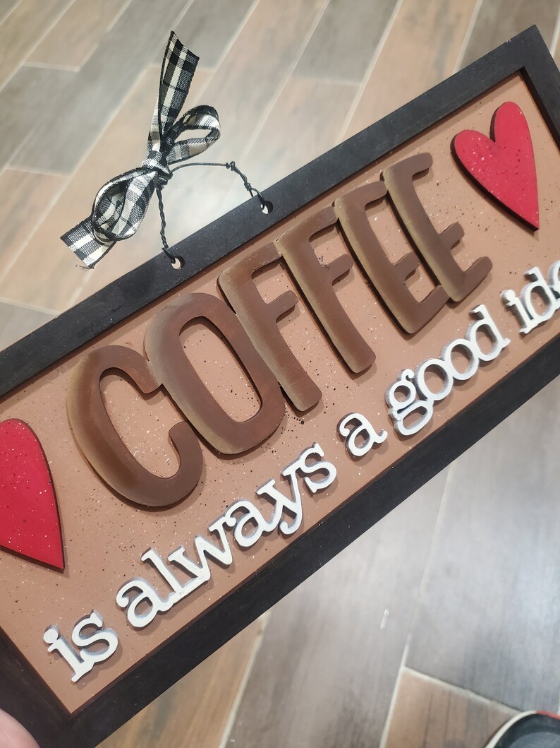 Coffee Signs SVG Coffee SVG Laser Cut Coffee Sign Glow - Etsy