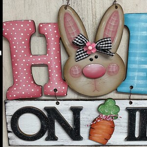Hop on In-easter Sign SVG |laser Ready Easter Sign| Glow Forge Easter ...