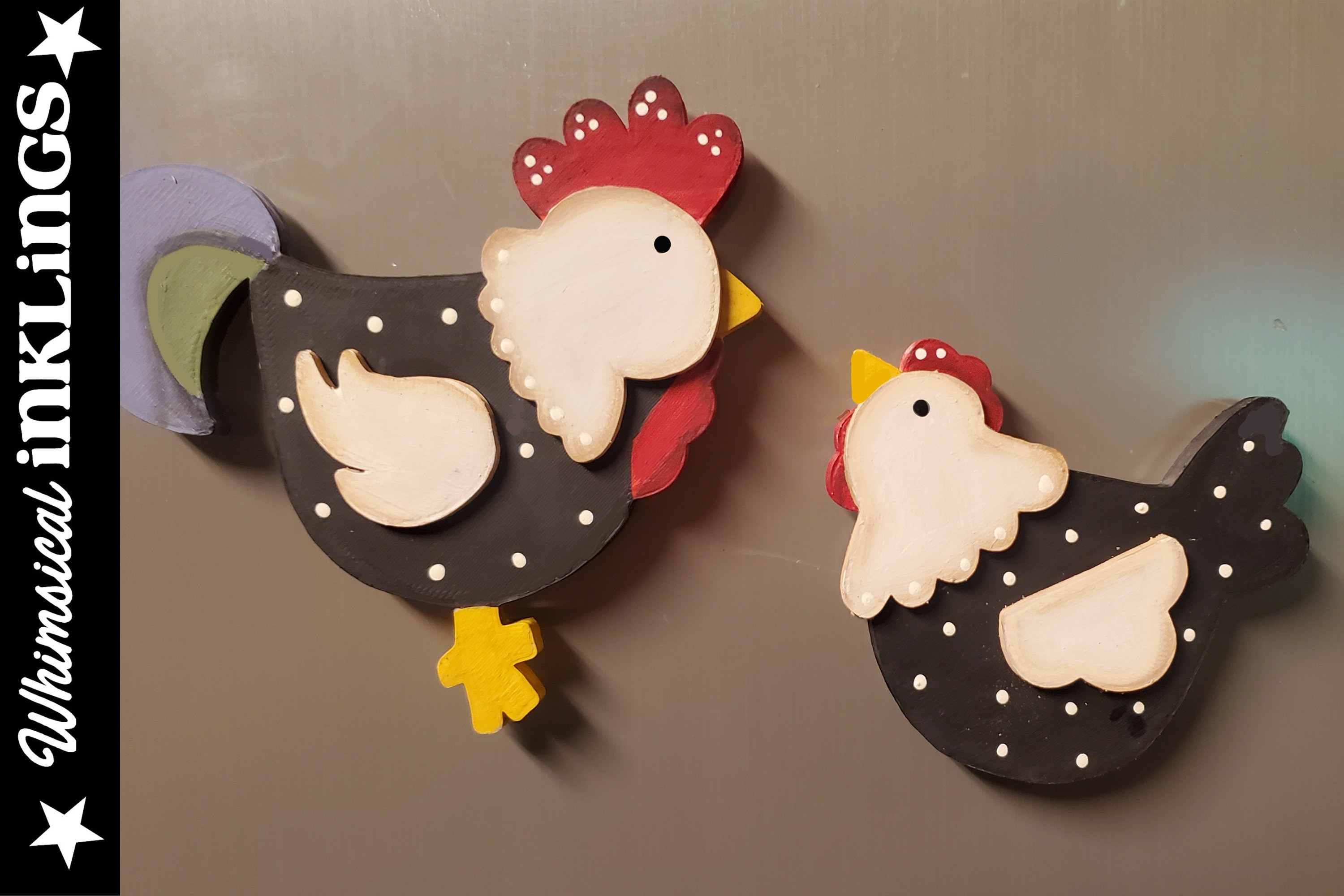 Imanes de granja de pollos SVG / Pollo SVG / Pollo cortado con - Etsy ...