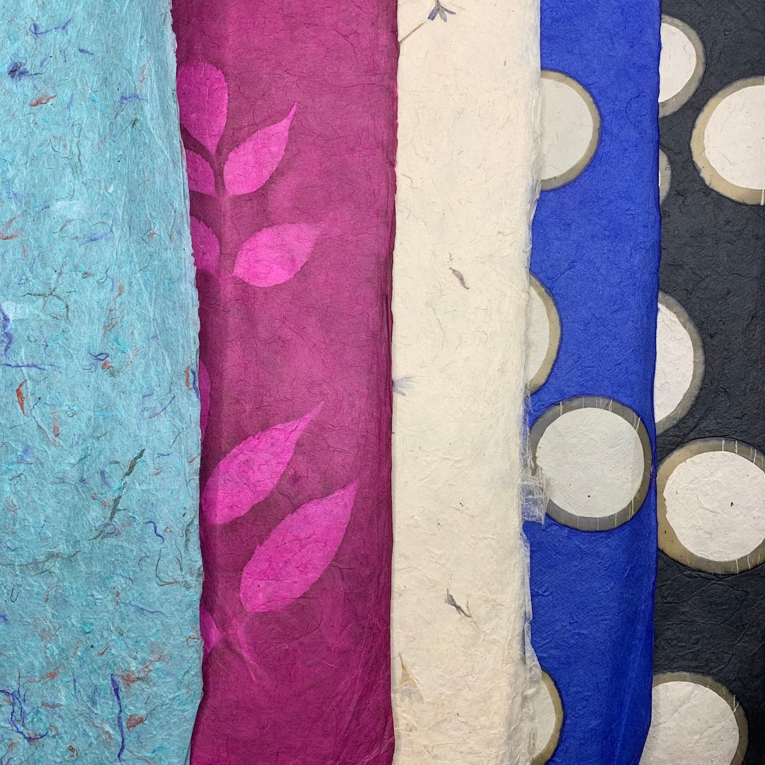 Handmade Lokta Paper Sheets (pack of 2) Made in Nepal ( Available in ...