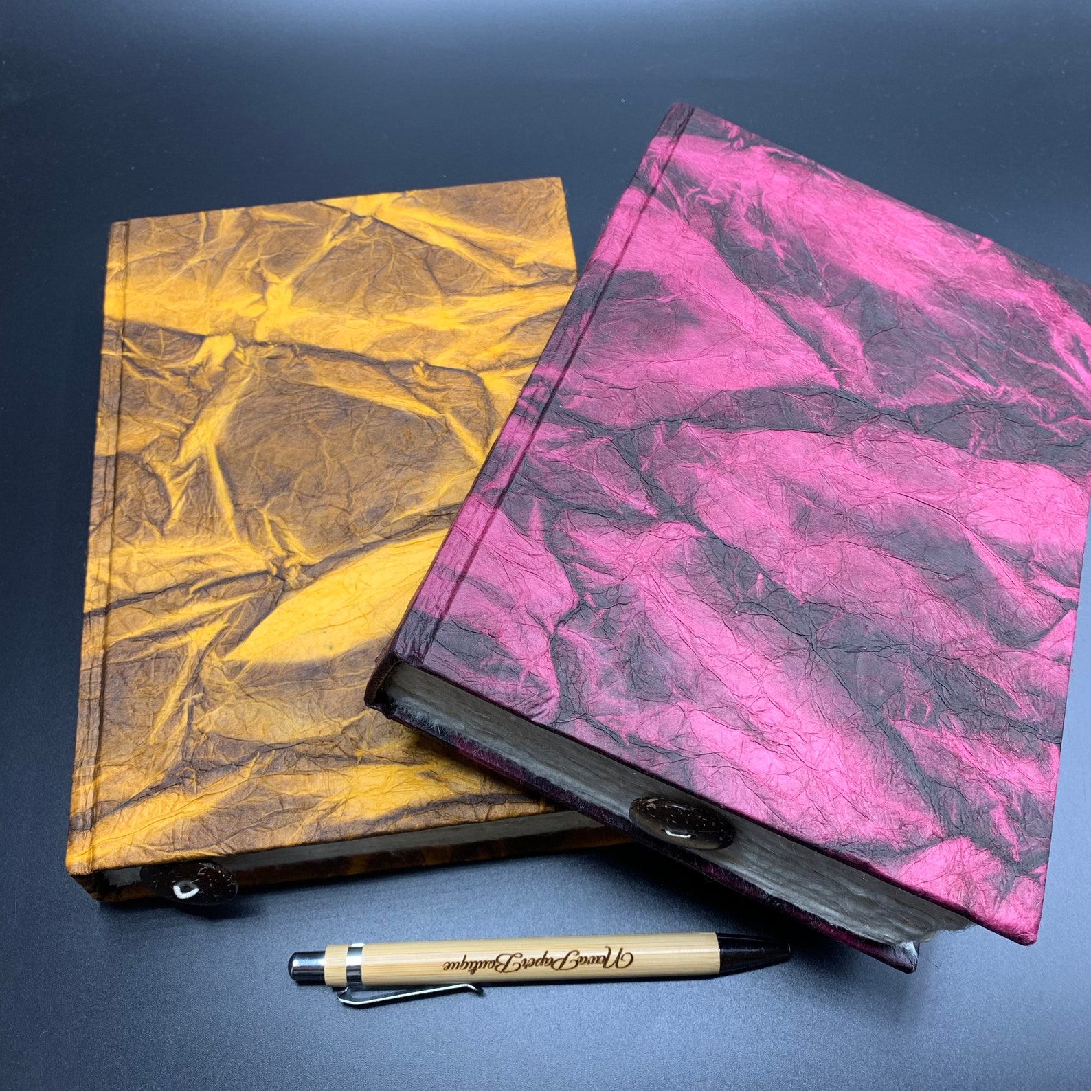 Deckle Edge Lokta Journal |handmade in Nepal - Etsy