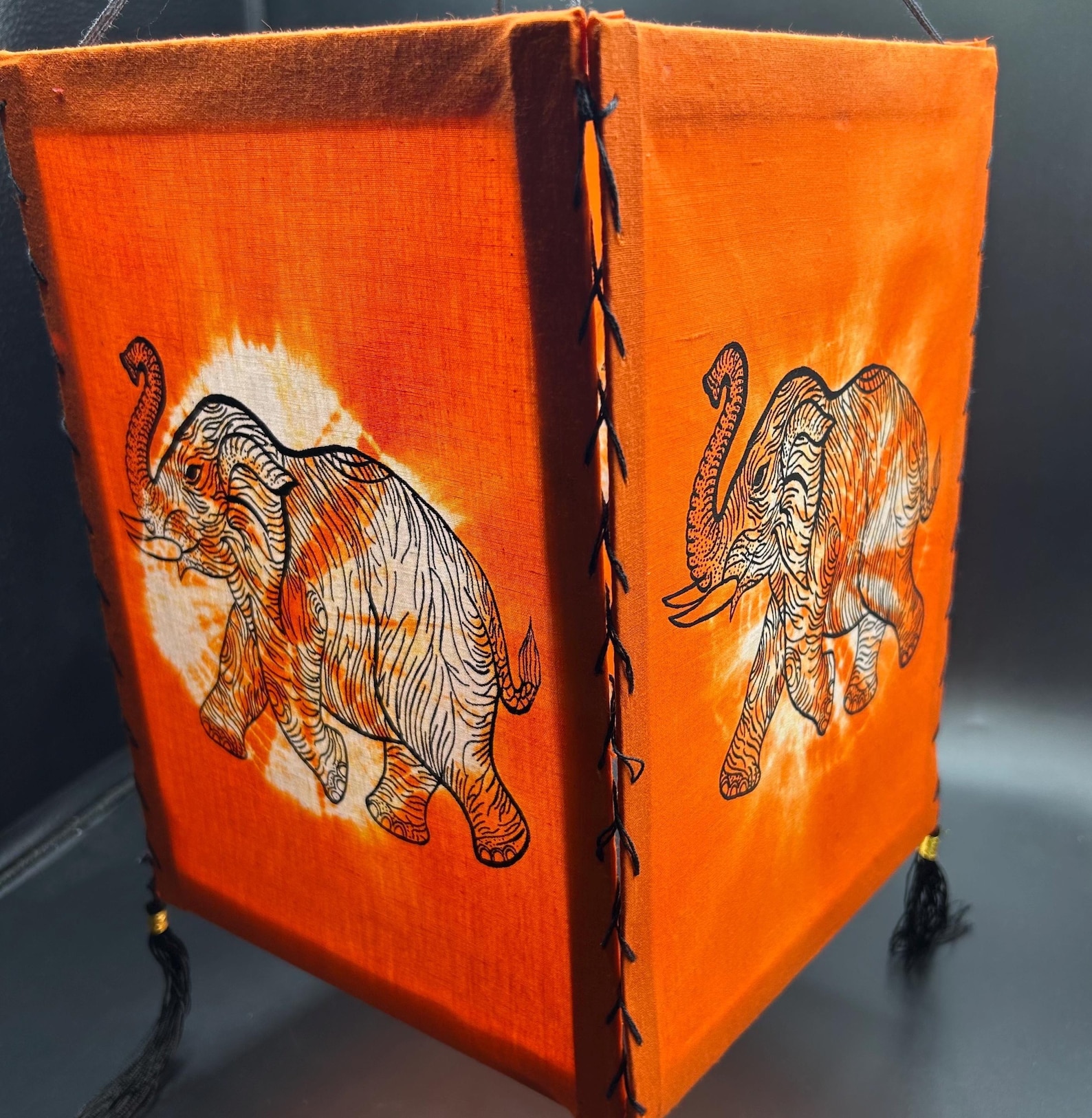 Handmade Fabric Lanterns/lampshades |screen Printed| Made in Nepal ...