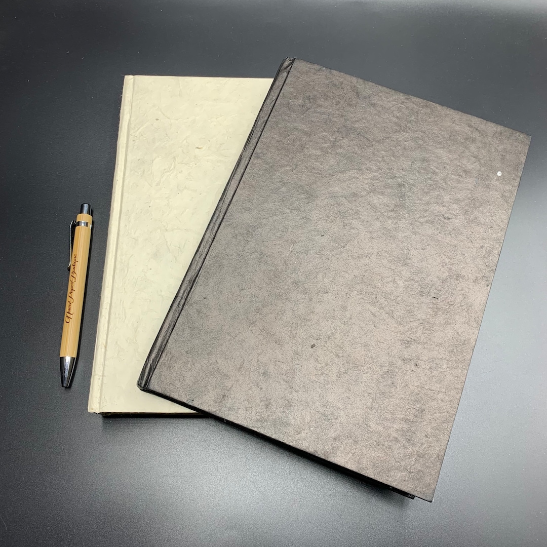 Large Plain Cover Lokta Scholar Journal | Handmade in Nepal - Etsy