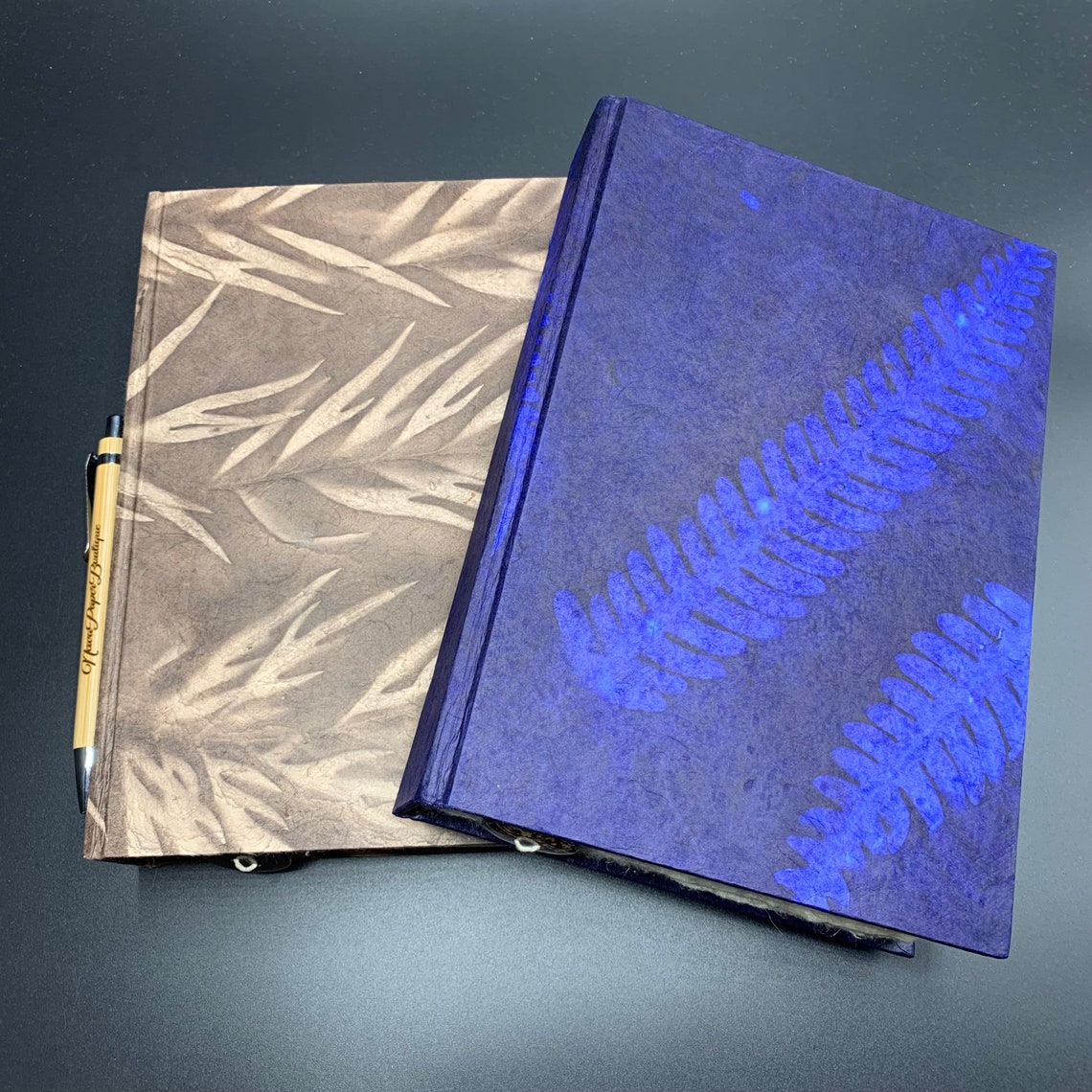 Deckle Edge Lokta Journal handmade in Nepal - Etsy