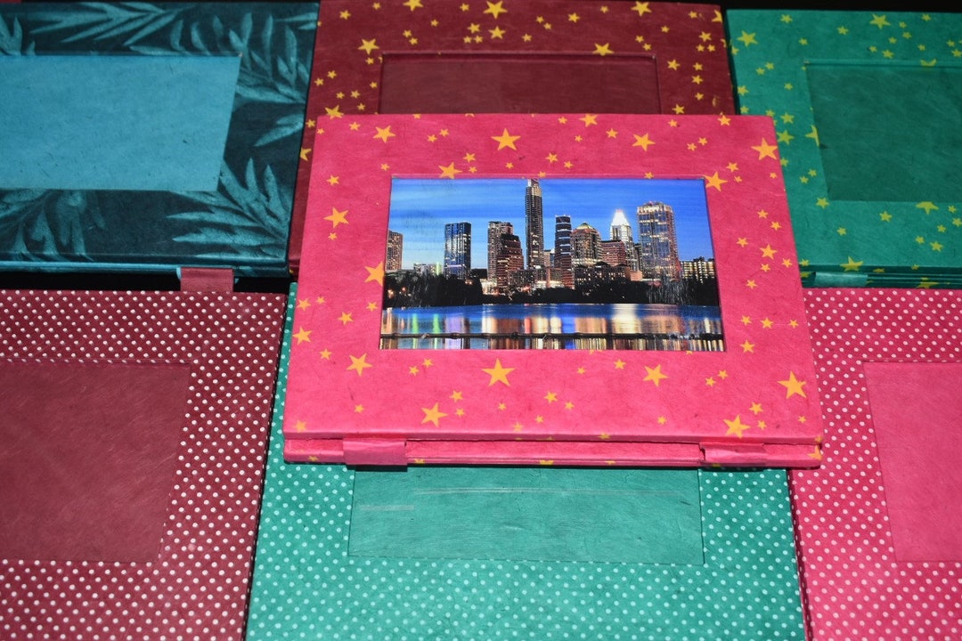 3 Tiered Photo Frame | Lokta Paper| Handmade in Nepal - Etsy