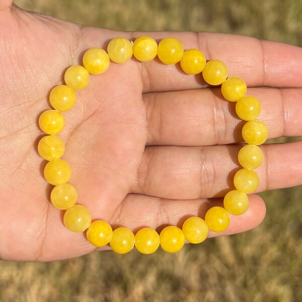 Yellow Bracelet - Etsy
