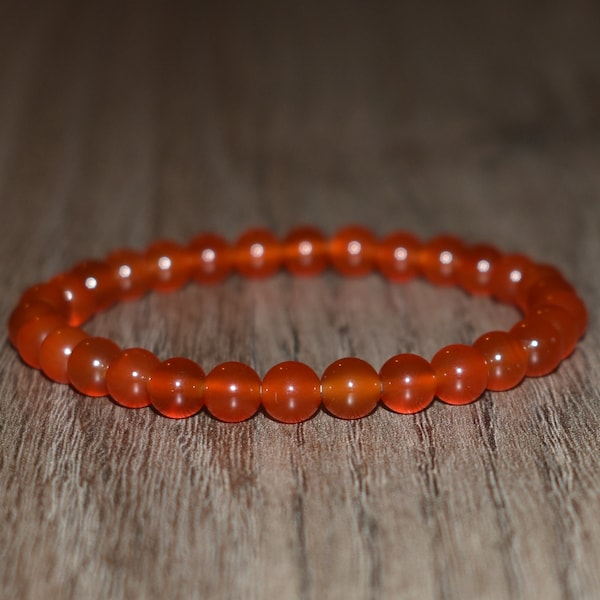Carnelian Bracelet - Etsy