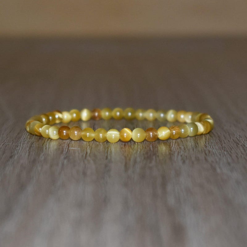 Red Cat Eye Bracelet - Etsy