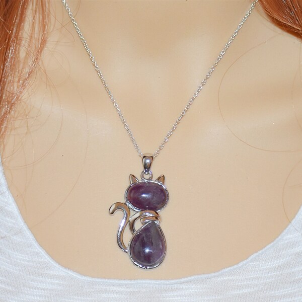 Amethyst Cat - Etsy