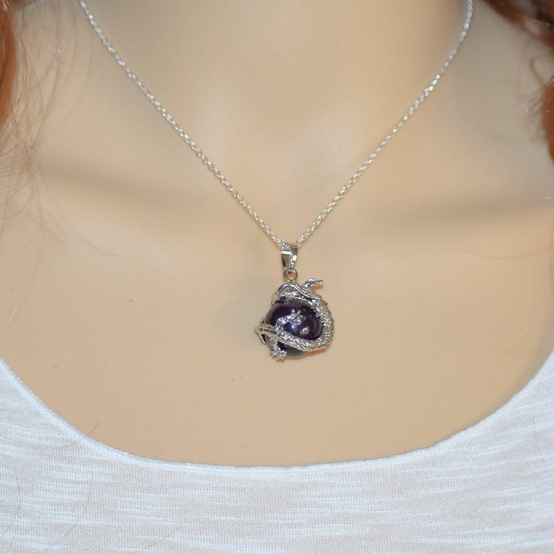Medieval Amethyst Pendant - Etsy