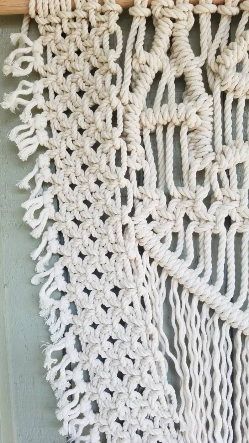 Custom Name Macrame Wall Hanging Your Name Here Perfect for | Etsy